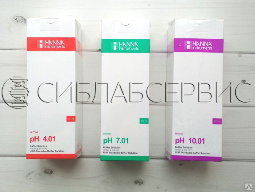Раствор буферный 4,01 рН (HANNA, готовый, 500 мл) HI 7004L, цена в ...