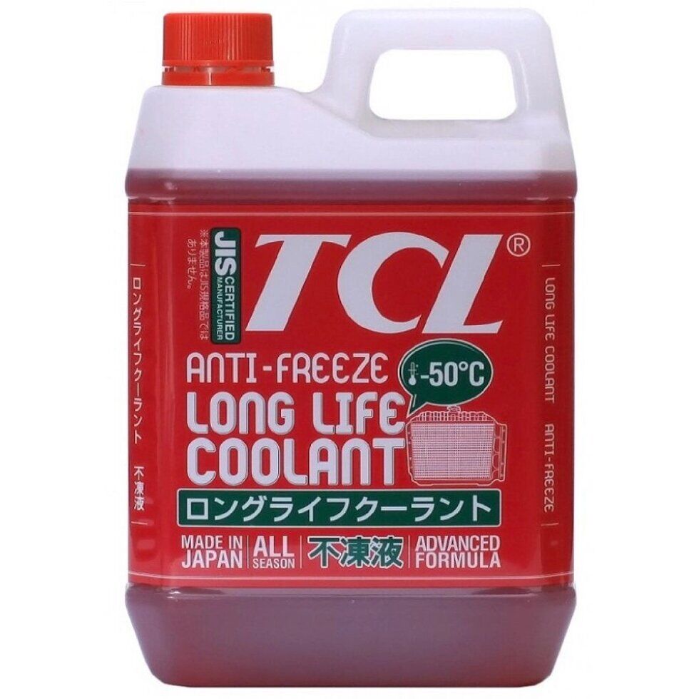 Антифриз TCL Long Life Coolant RED -50 °C, 2 л, цена в Алматы от ...